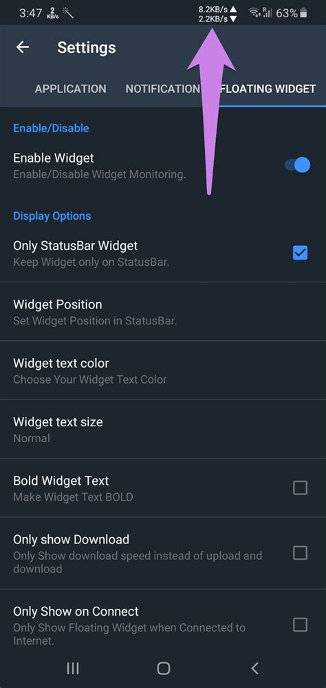 How To Show Internet Speed On Status Bar In Samsung Phones