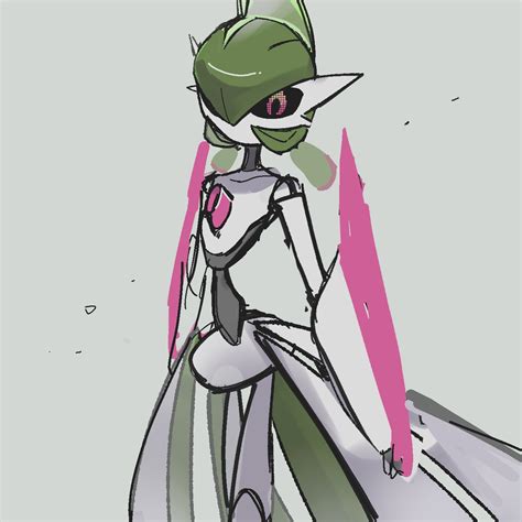 Iron Valiant Pokemon Drawn By 4shiki Danbooru