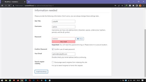 Cara Install WordPress Di Localhost Menggunakan Laragon