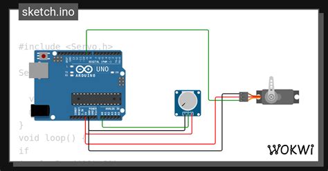 Servomotor Potenciometro Con Voltaje Wokwi Esp32 Stm32 Arduino Servomotor Potenciometro Con Voltaje Wokwi Esp32 Stm32 Arduino