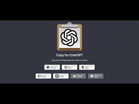 Copy For Chat GPT Chrome Web Store