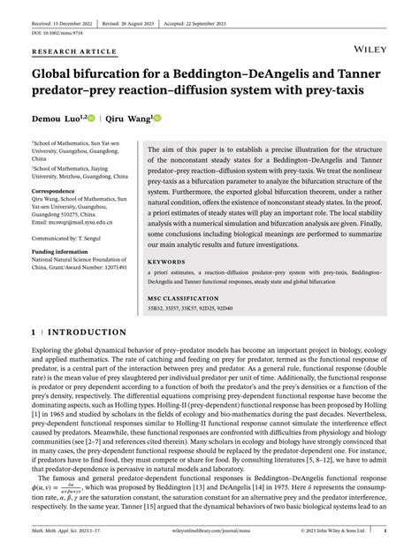 Global Bifurcation For A Beddington Deangelis And Tanner Predator Prey Reaction Diffusion System