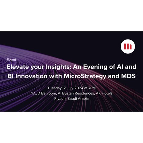 Elevate Your Insights An Evening Of Ai And Bi Innovation With