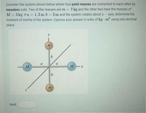 solved consider the system shown below where four point