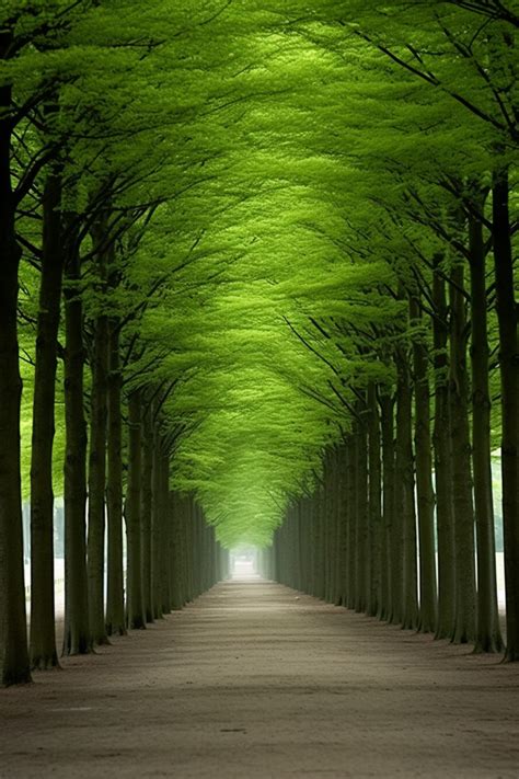 나무가 늘어선 산책로 배경 배경 화면 및 일러스트 무료 다운로드 Pngtree