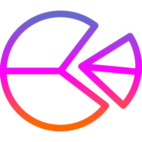 Pie Chart Generic Gradient Icon
