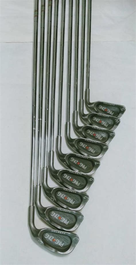 中古 Ping Zing ピン ジング アイアン 9本セット Kt M スチール メルカリ