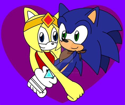 Princess Melody And Sonic By Melimoo Nova On Deviantart