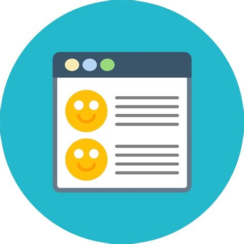 Premium Vector Positive Review Flat Illustration