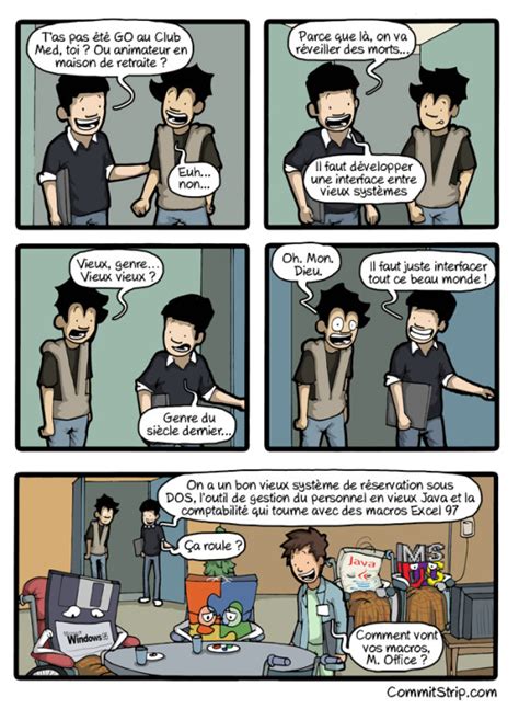 Commitstrip La Vie Des Développeurs Vue Avec Humour En Bd