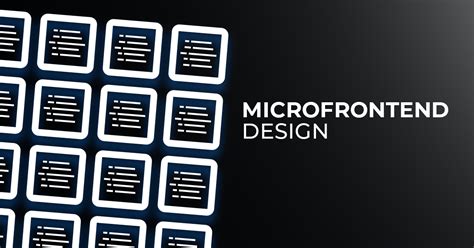 microfrontend design