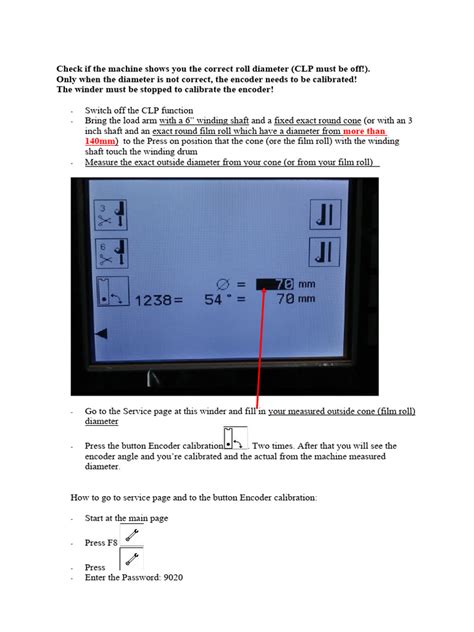encoder calibration load arm pdf
