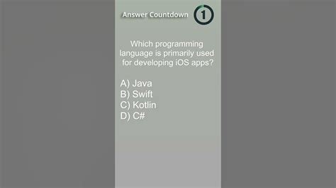 Which Programming Language Is Primarily Used For Developing Ios Apps
