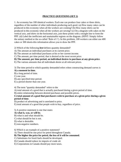 Practice Questions Set 2 Pdf