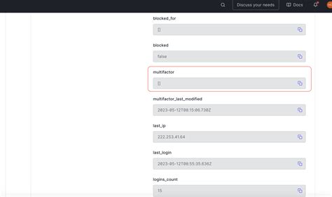 Additional Properties Not Allowed Multifactorlastmodified Multifactor Auth0 Community