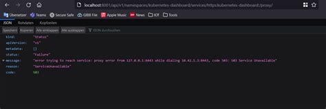 Kubernetes Dashboard Metric Client Health Check Failed Issue Kubernetes Dashboard GitHub