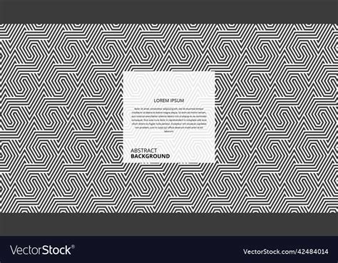 Abstract Polygon Lines Pattern Royalty Free Vector Image