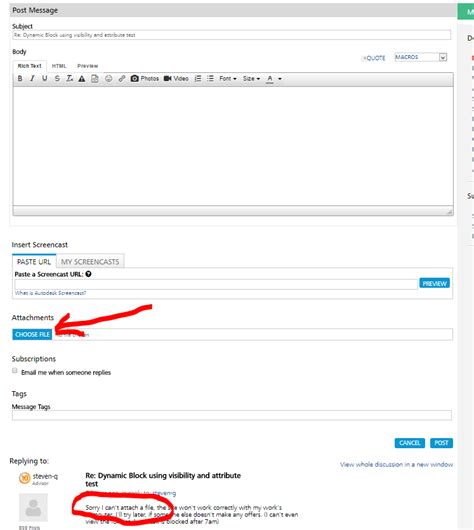 Dynamic Block Using Visibility And Attribute Test Autodesk Community