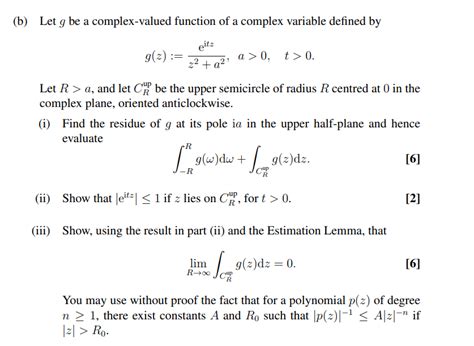 Complex Calculus Equation