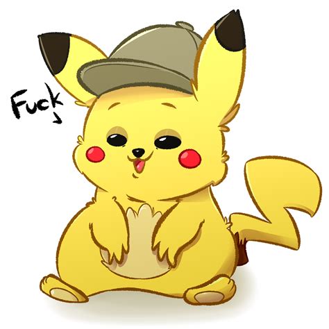Detective Pikachu Says Bad Word By Witchtaunter On Newgrounds