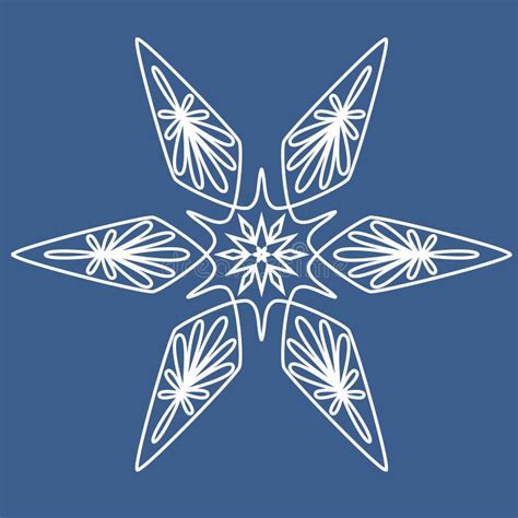 Snowflake Illustration Symbol Icon Snowflake For Design Stock Illustration Illustration Of