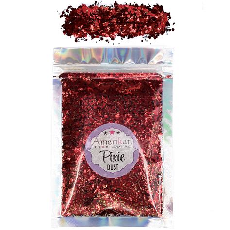 Drop Dead Red Pixie Dust Dry Glitter Blend