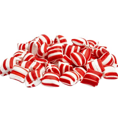 Peppermint Puff Mints Half Nuts