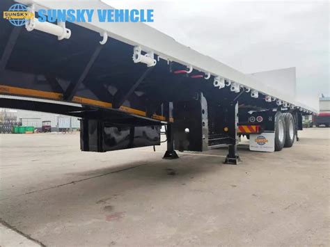 Heavy Duty Interlink Flatbed Trailer 60t Superlink Trailer
