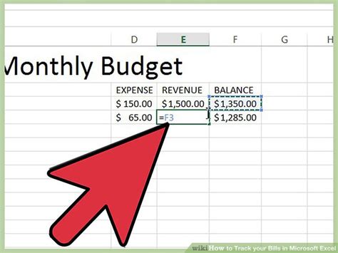 How To Track Your Bills In Microsoft Excel 13 Steps