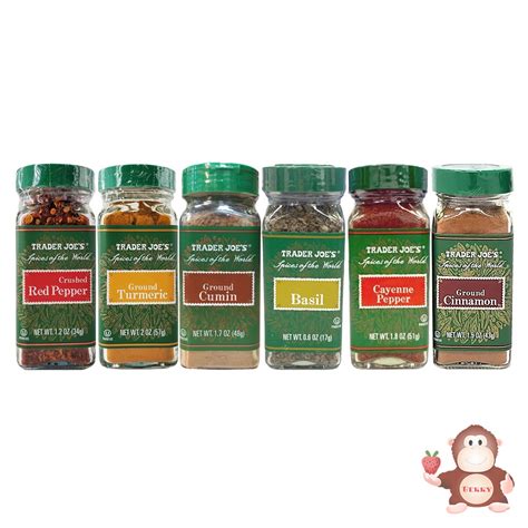 Berry嚴選 Trader Joes 調味香料 調味粉 調味鹽 孜然粉 紅辣椒 薑黃粉 肉桂粉 九層塔 蝦皮購物