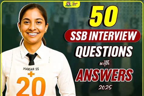 50 Ssb Interview Questions With Answers 2025