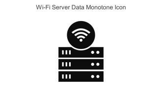 Wi Fi Server Data Monotone Icon In Powerpoint Pptx Png And Editable Eps Format PPT Template