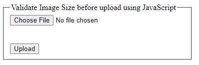 Validate Image Size Before Upload Using JQuery Neeraj Code Solutions