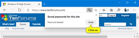 How To Delete Saved Passwords For Sites In Microsoft Edge Chromium