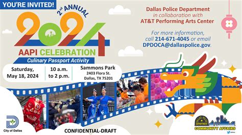 City Of Dallas Celebrates The Nd Annual Asian American Pacific Islander Heritage Month