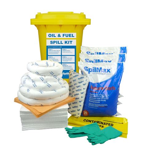 Spilmax 240l Oil And Fuel Workplace Spill Kit