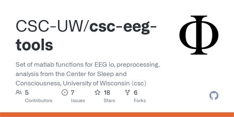 github csc uw csc eeg tools set of matlab functions for eeg io preprocessing analysis from