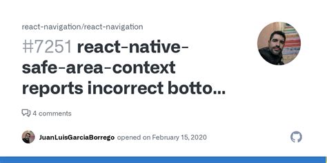 React Native Safe Area Context Reports Incorrect Bottom Inset For Some Android Devices · Issue