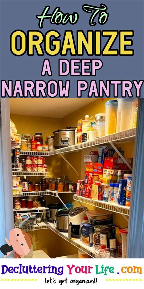 How To Organize A Small Narrow Pantry At Katherine Somers Blog
