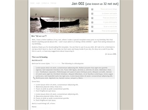 Download HTML CSS Templates For Free Jan Free HTML Templates Free CSS Templates And More