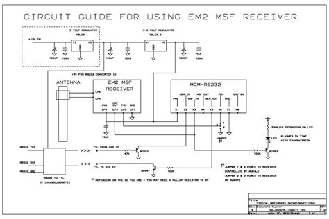 How To Build An Msf Radio Time Receiver Components And Parts Galleon