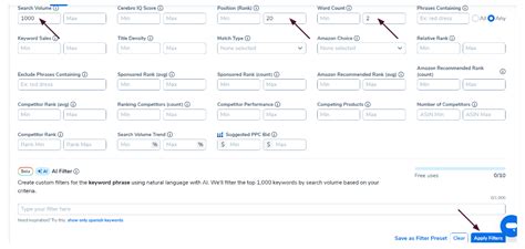 How To Select And Optimize Amazon Backend Keywords