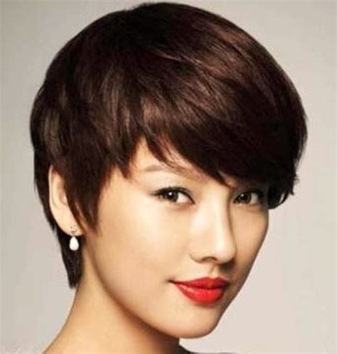 Long Pixie Cut Asian