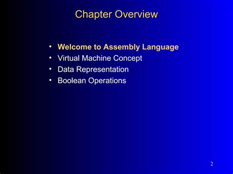 Chapt 01 Assembly Language Ppt Programming Languages Computing