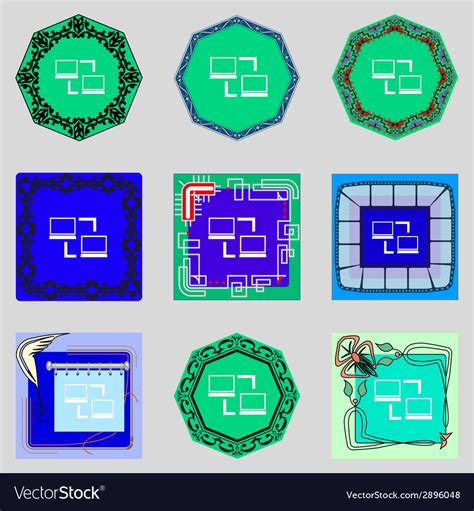 Synchronization Sign Icon Notebooks Sync Symbol Vector Image