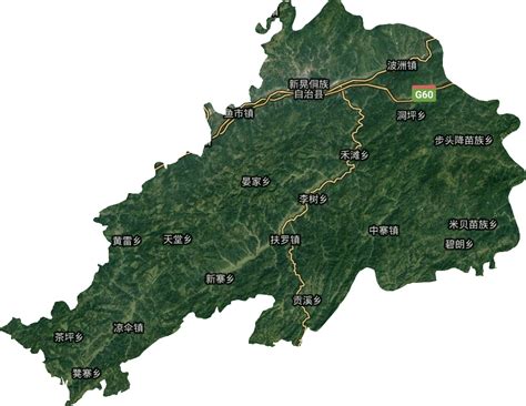 新晃地图 风景 景点 大山谷图库