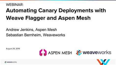 Automating Canary Deployments With Weaveworks Flagger And Aspen Mesh Pptx Web Development