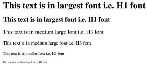 Explain Heading Tag With The Help Of A Suitable Example Sarthaks Econnect Largest Online