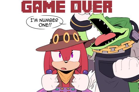 Toonsite Knuckles The Echidna Knuckles The Echidna Treasure Hunter Vector The Crocodile