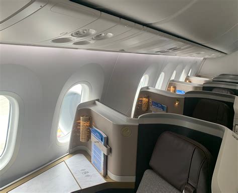 Cabin Review Etihad Airways Boeing 787 9 Business Studio